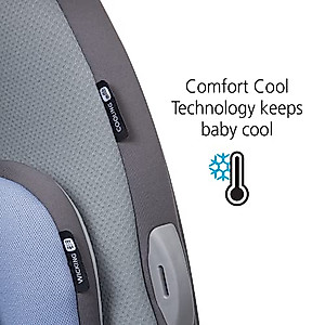 Safety 1st Grow and Go Comfort Cool All-in-One Convertible Car Seat, Rear-Facing 5-50 lbs, Forward-Facing 22-65 lbs, and Belt-Positioning Booster 40-100 lbs, Tide Pool