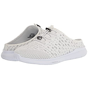 Propét Women's TravelBound Slide Sneaker, White Daisy, 6.5 XX-Wide