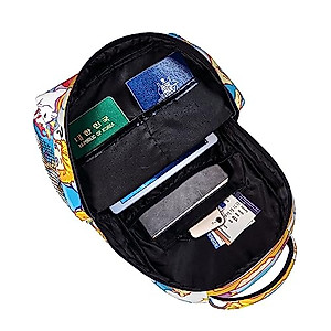 onismico Backpack School Bag for boys kids Teenage with laptop compartment, Kid's Backpack Bookbag for Travel,Gym,School,Shopping,Beach