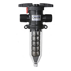 1-1/2" TwistIIClean Inline Water Filter (Black - 140 mesh/105 micron)