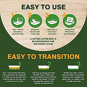 Feline Pine Platinum Non-Clumping Cat Litter 18lb.