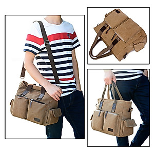 ToLFE Women Top Handle Satchel Handbags Shoulder Bag Messenger Purse Crossbody Bag Travel Work Tote Bag