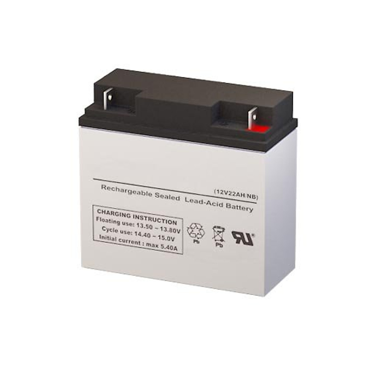 SigmasTek SP12-22HR Replacement Battery - 12 Volt 22AH NB Terminal by SigmasTek