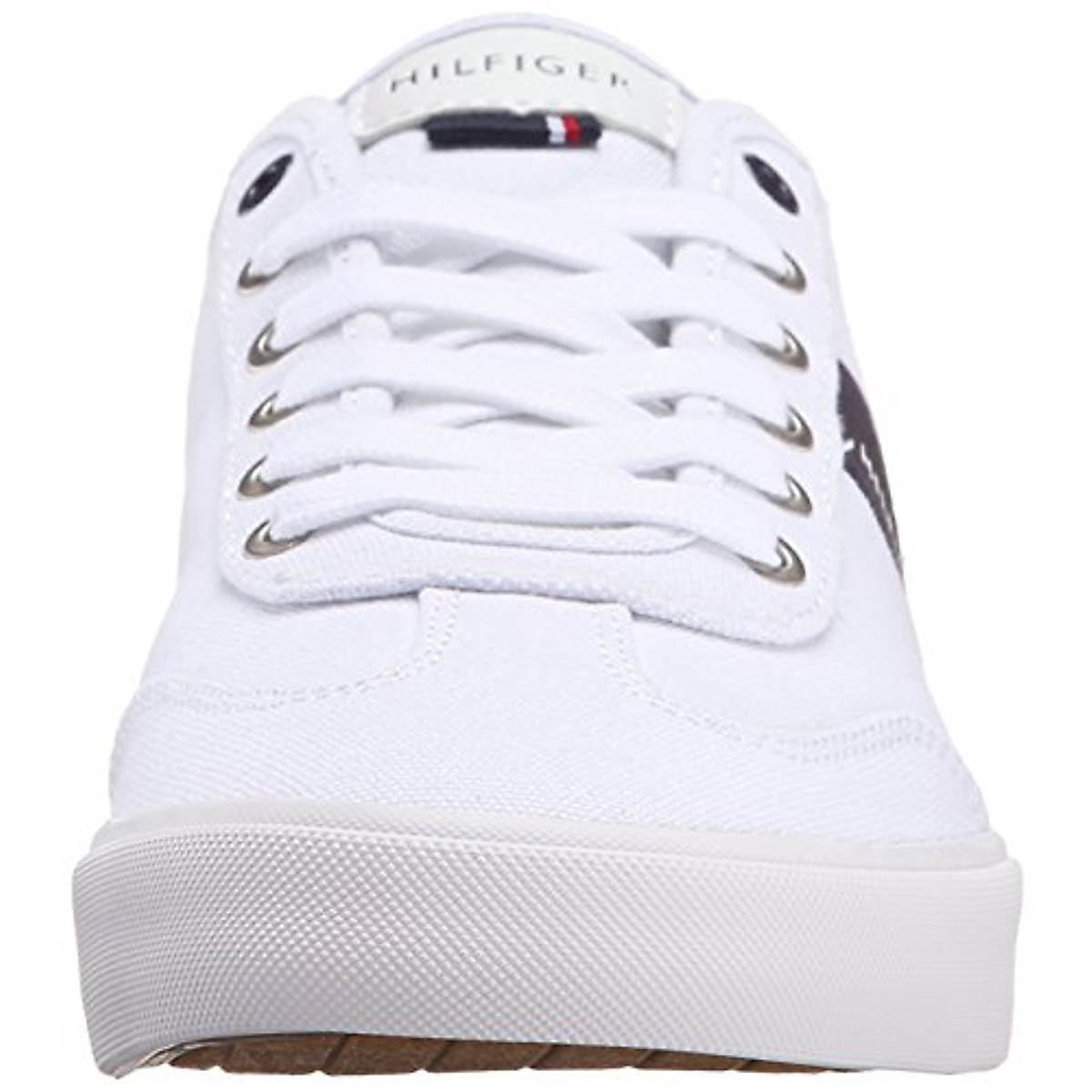 Tommy Hilfiger Men's Pandora Sneaker, White Canvas 137, 12M