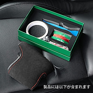 Alfanxi Hand Stitch Sewing Italy Alcantara Car Steering Wheel Cover Wrap Compatible with Toyota Land Cruiser/Tundra/Sequoia/Hiace (Black Thread)