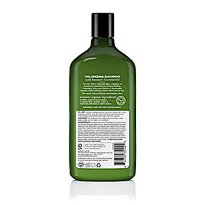 Avalon Organics Shampoo Volumizing Rosemary, 11 oz