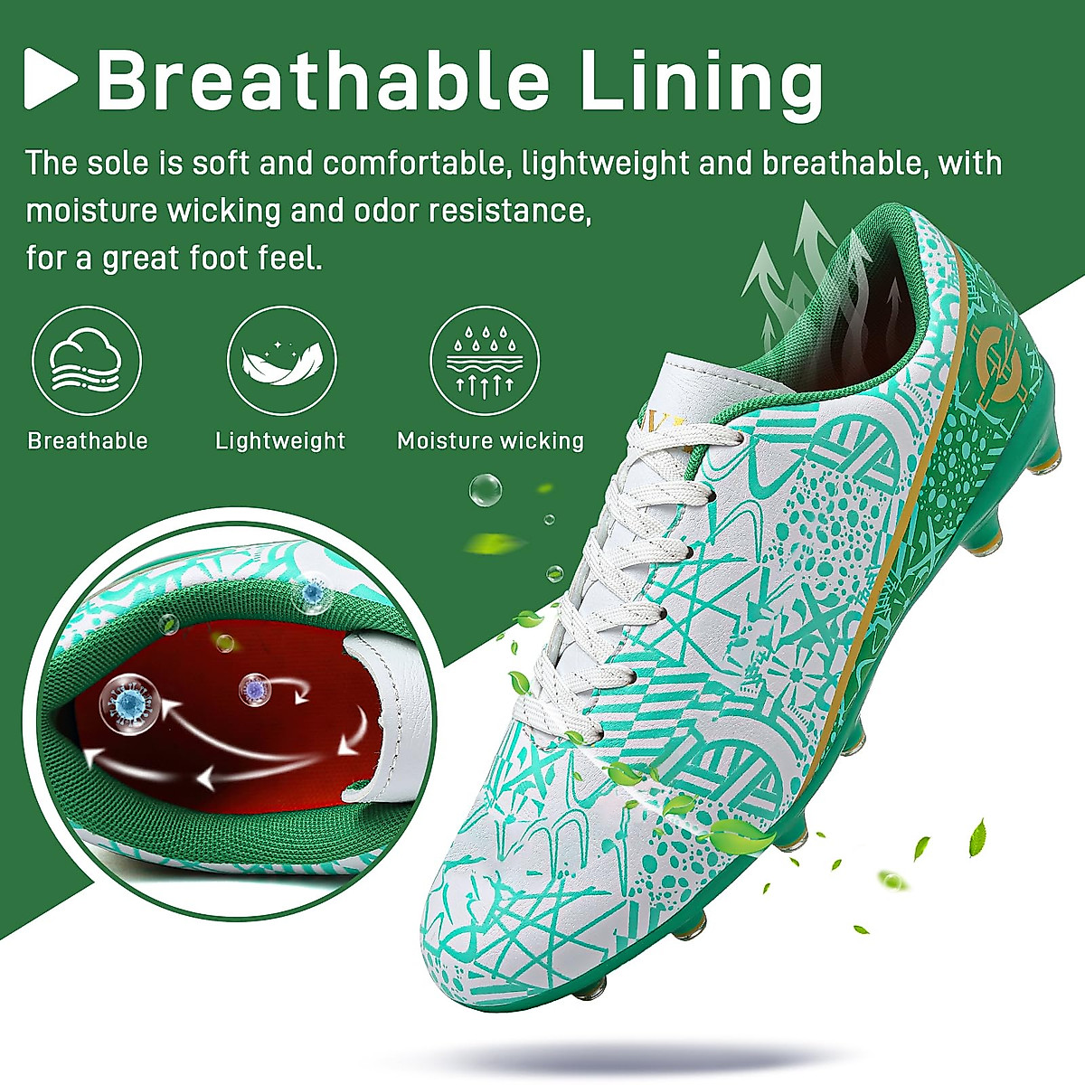 Mens Soccer Cleats - Womens & Youth Football Cleats, Turf & Outdoor Soccer Shoes, AG/FG & Low Top