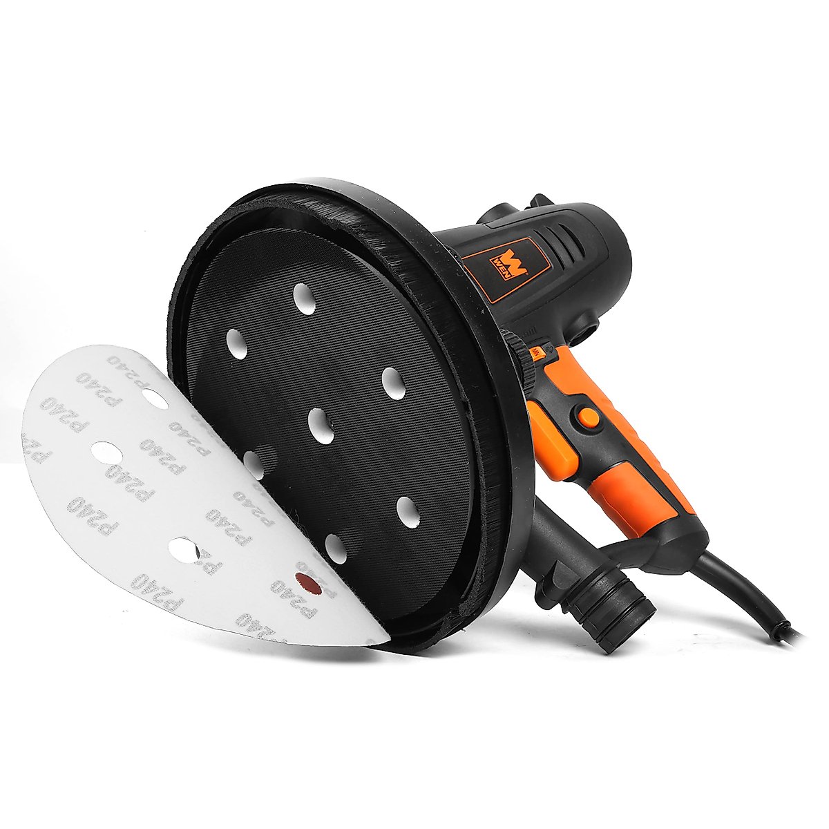 WEN DW1085 10-Amp Variable Speed Handheld Drywall Sander with Dust Hose and Collection Bag , Black
