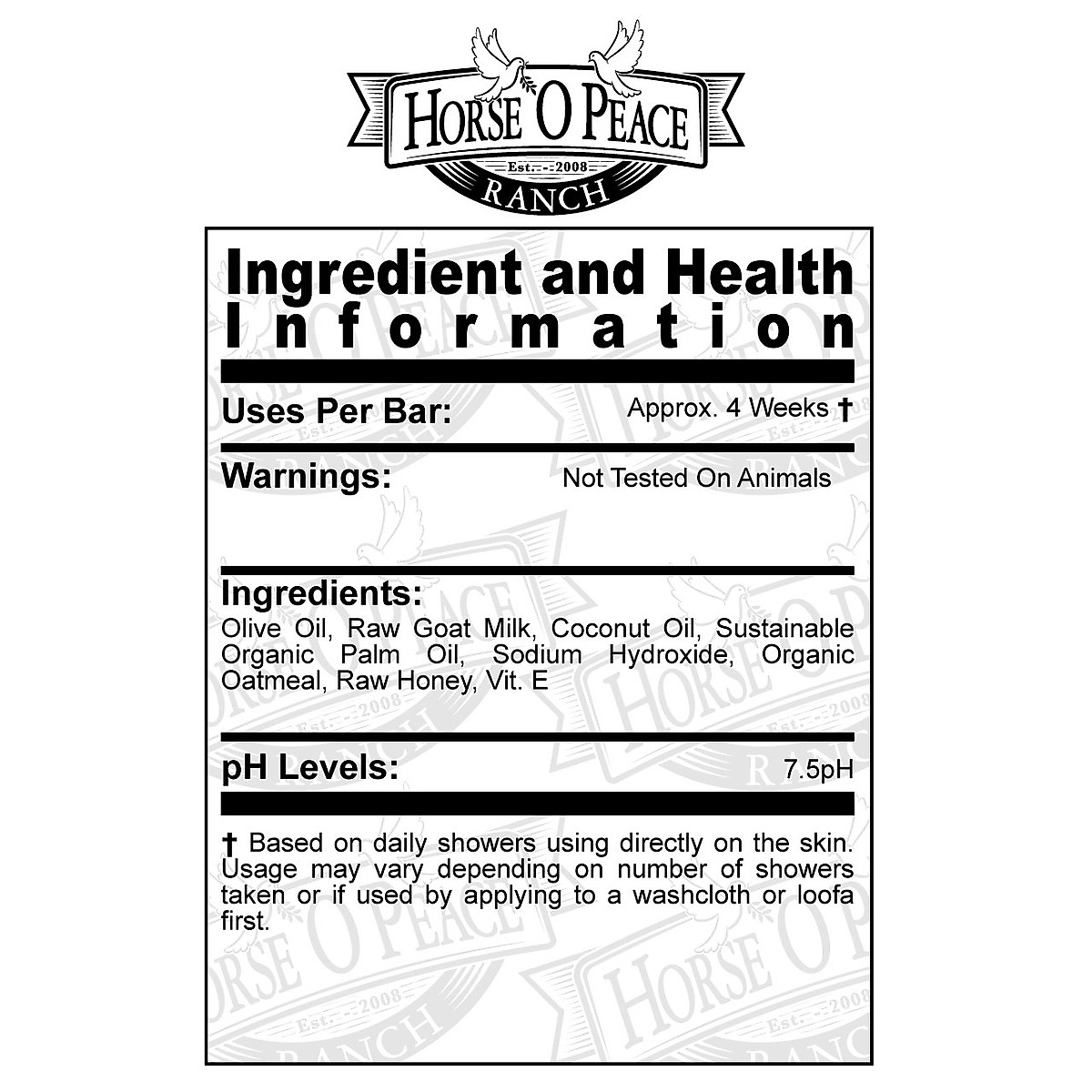 Handmade Goat Milk Soap Oatmeal 'n Honey Soap (2 Pack - 4.5oz./Bar)