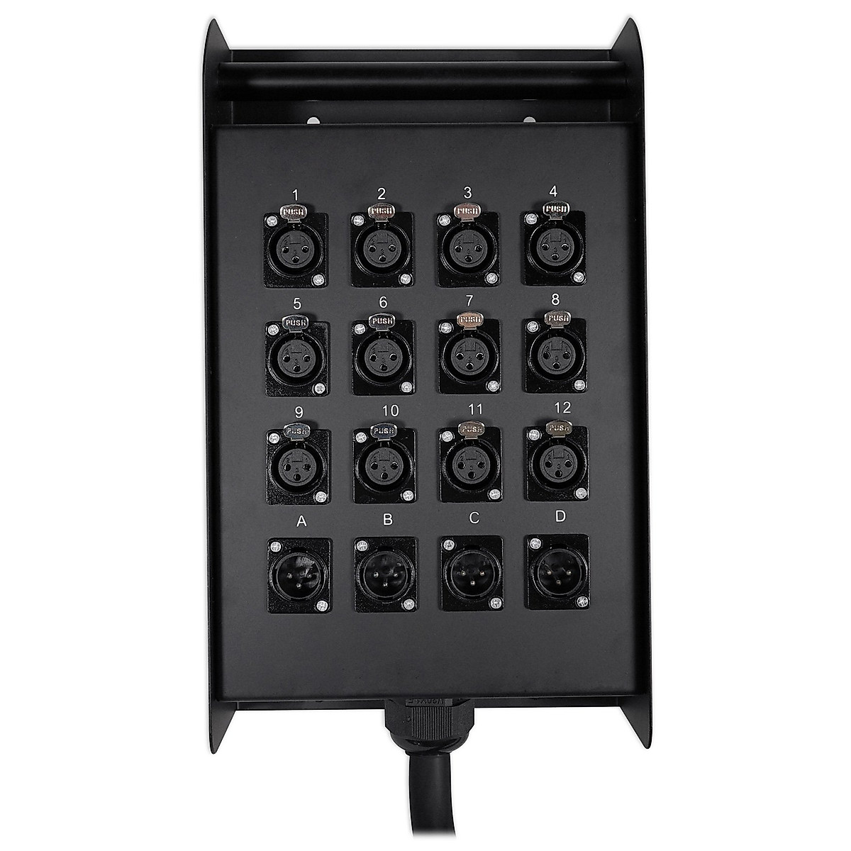 Rockville SX1650 16 Channel 50 Foot XLR Snake Cable, 100% OFC, Double Shielded