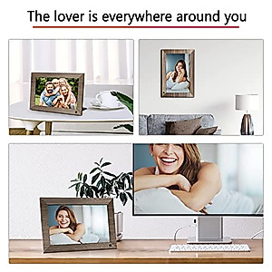 10.1 WiFi Digital Photo Frame, Canupdog IPS Touch Screen Smart Cloud Photo Frame with 16GB Storage, Wall Mountable, Auto-Rotate, Motion Sensor, Share Photos via Frameo App
