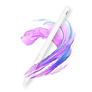 Stylus Pen for iPad, Uogic iPad Stylus Pen with Magnetic, Rechargeable, Palm Rejection, for iPad Pro 11"/12.9", iPad (6/7/8/9/10 Generation), iPad Mini (5/6 Generation), iPad Air (3/4/5 Generation)