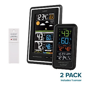 La Crosse Technology S88907, Plus S82967 Bundle Combination Pack, Onyx