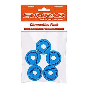 Cympad Chromatics Foam Cymbal Washer Set 40/15mm Blue