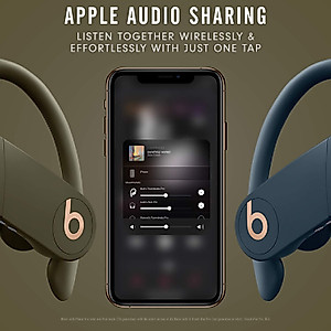 Powerbeats Pro Wireless Earbuds - Apple H1 Headphone Chip, Class 1 Bluetooth Headphones, 9 Hours of Listening Time, Sweat Resistant, Built-in Microphone - Moss