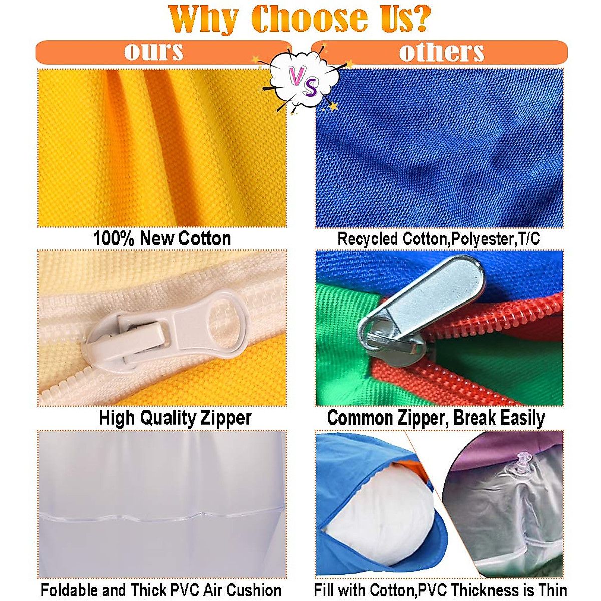 Kids Pod Swing Hanging Seat Child Hammock Chair Indoor and Outdoor Sensory Swing 100% Cotton Loading Capacity 170 lbs (Pink)