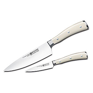 Wusthof Classic Ikon Creme 2-piece Prep Set