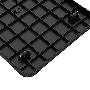 ZIZNBA Large Appliance Rolling Tray-Compatible with Single Serve Brewers, Coffee Makers, Stand Mixers, Blenders.