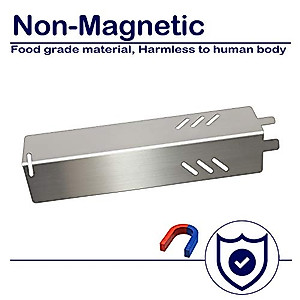 Gas Grill Heat Plates Stainless Steel BBQ Parts Replacement Backyard Grill Accessories BY14-101-001-01, BY13-101-001-11, BY16-101-002-05, GBC1429W-C, GBC1429W, Uniflame GBC1329W, GBC1403W, 3 Pack