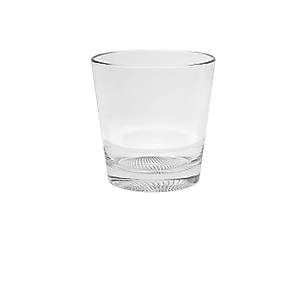 Barski - European Glass - Double Old Fashioned Tumbler Glasses - Uniquely Designed - Design on The Base - Stackable - Won't Get Stuck - Set of 6-13.5 oz. - Made in Europe