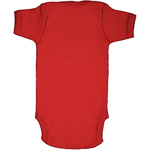 Mommy is My Valentine - Cute Cupid Bodysuit (Red, 18 Months)
