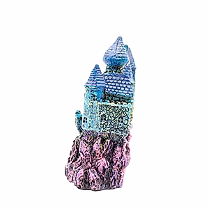 NW Wholesaler Fish Tank Castle Decoration - Fish Hideaway for Aquarium Décor (Waterfall Way)