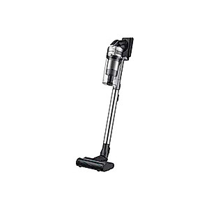 Samsung Jet 90 Cordless Stick Vacuum Long Lasting Battery and 200 Air Watt Suction Power, Complete with Telescopic Pipe, Titan Silver
