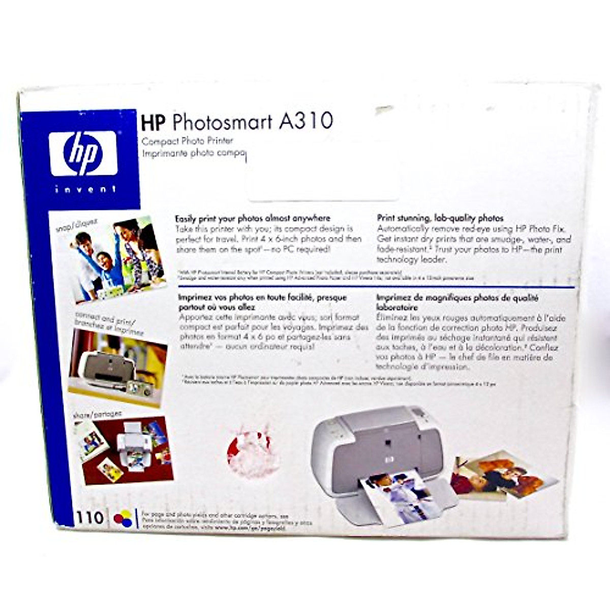 Hewlett Packard Photosmart A310 Photo Printer