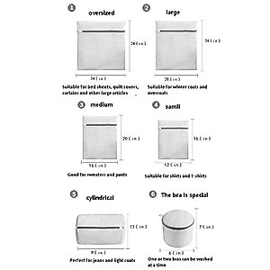 (6packs) Delicate Honeycomb Mesh Laundry Bag, Protective Clothes, Suitable For Bed Sheets, Quilt Covers, Coats, Windbreaker, Sweaters, T-shirts, Jeans And Other Items