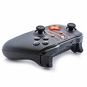 MODDEDZONE Custom MODDED Wireless Controller for Xbox One S/X and PC - With Unique Smart Mods - Best For First Person Shooter Games - Handcrafted by Experts in USA with Unique Design - BO4