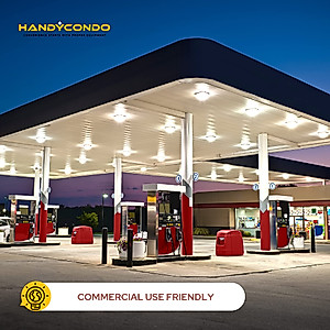 HANDYCONDO 13 Watt CFL GU24 Light Bulb with Two Prongs - T2 Mini Spiral Light Bulbs 4200k - 120v 60Hz Cool White Light - Twist Lock Compact Fluorescent Light Bulbs for Indoor Use -4 Pack UL Approved