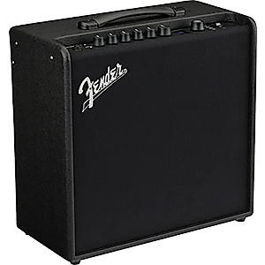 Fender Mustang LT50 Guitar Amp, 50 Watts, with 2-Year Warranty 30 Preset Effects with USB Audio Interface for Recording, 20Dx19.5Wx11.5H Inches, Black