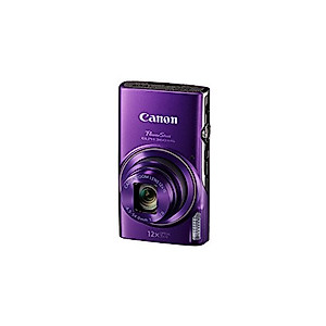 Canon PowerShot ELPH 360 Digital Camera w/ 12x Optical Zoom and Image Stabilization - Wi-Fi & NFC Enabled (Purple)