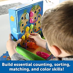 Learning Resources Under The Sea Sorting Set - 46 Pieces, Age 3+ Toddler Activities, Educational Toys Set, Color Teaching Toys