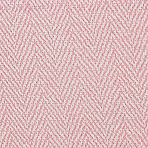 mDesign Soft Fabric Wall Mount/Over Door Hanging Storage Organizer - 4 Large Pockets for Child/Kids Room or Nursery, Hooks Included - Herringbone Print - Pink