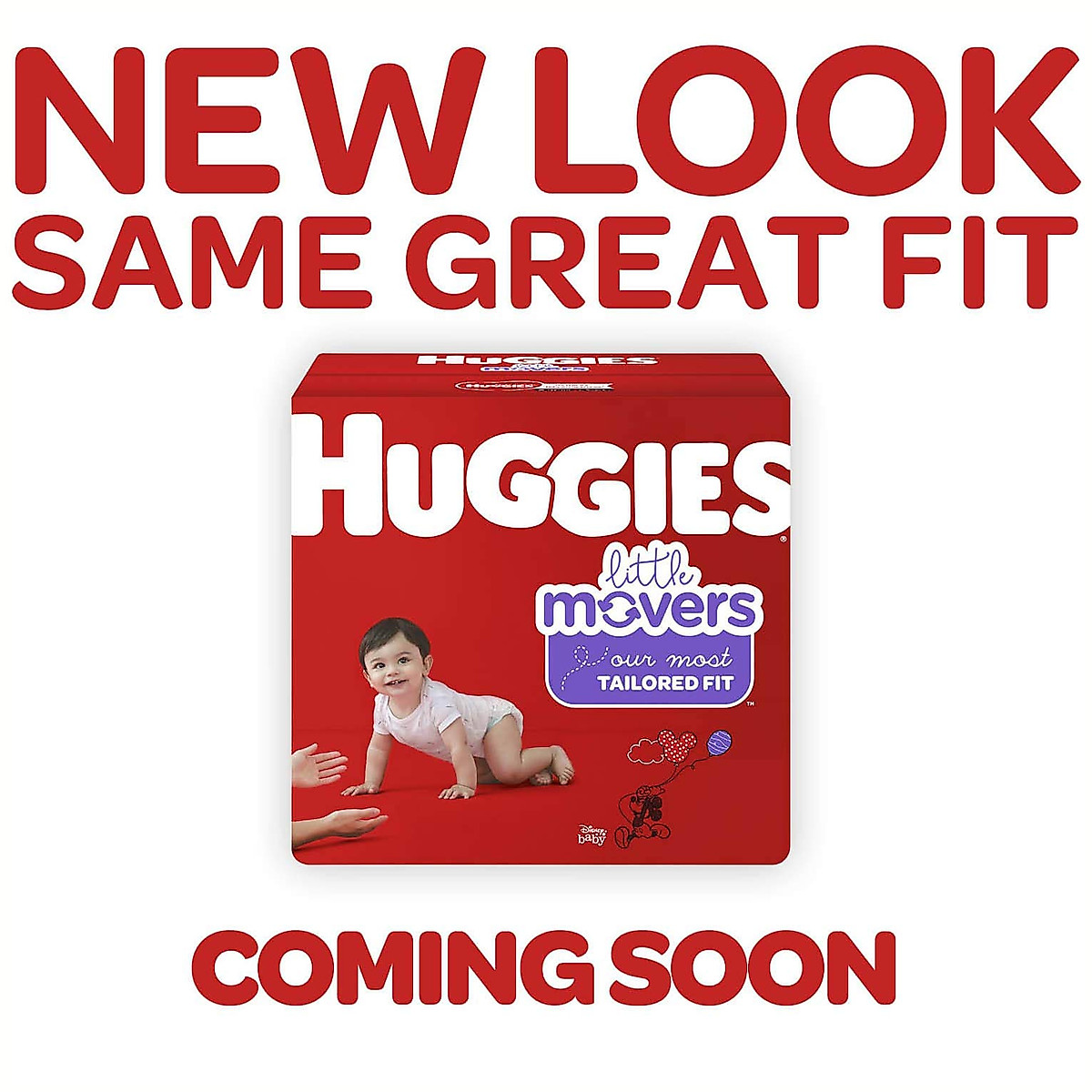 HUGGIES Little Movers Diapers, Size 6, 42 Count (Packaging May Vary)