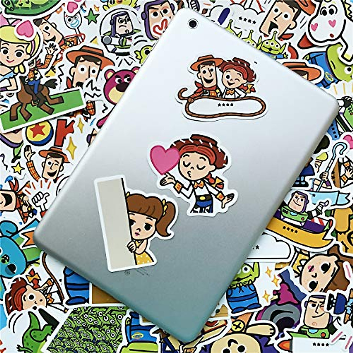 50 PCS Toy Story Waterproof Stickers，Laptop and Water Bottles Stickers Set for Decorating--for Water Bottles Skateboard Laptop Suitcases Car Bumper，Suitable for Teenagers, Girls, Boys, kid (Toy Story)