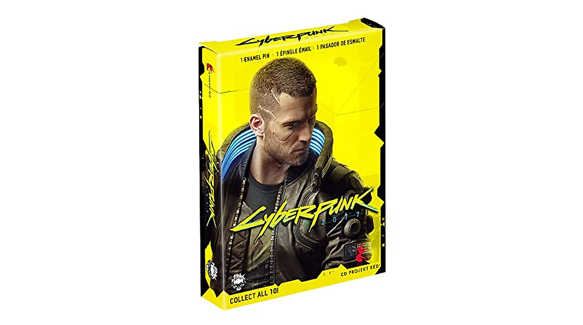 Collectible JINX Cyberpunk 2077 Blind Box Enamel Pin