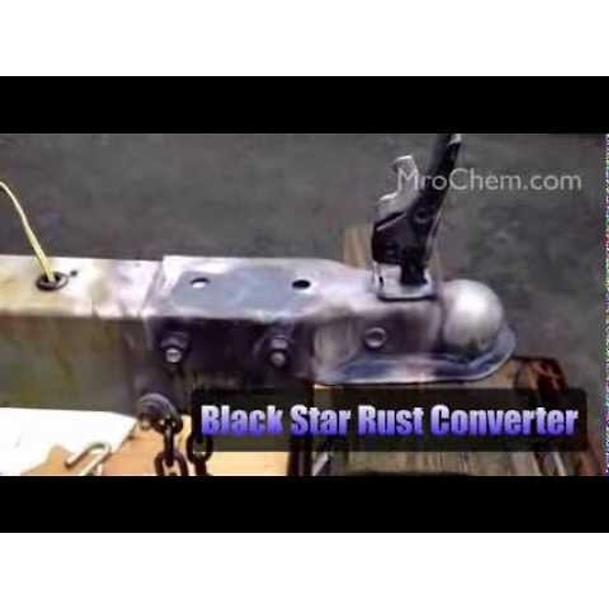 MRO Chem Black Star Rust Converter - Converts Rust on Any Steel Surface - 1 Gallon