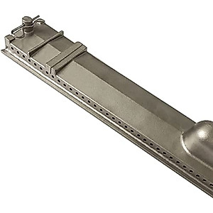 GRILLJOB 4 Pack Heavy Duty Cast Stainless Steel 304 BBQ Grill Burner Replacement Parts for Cal Flame G Series and P-Series Grills, NEXGRILL, Thermos Turbo Beefeater Bull Aussie Blaze