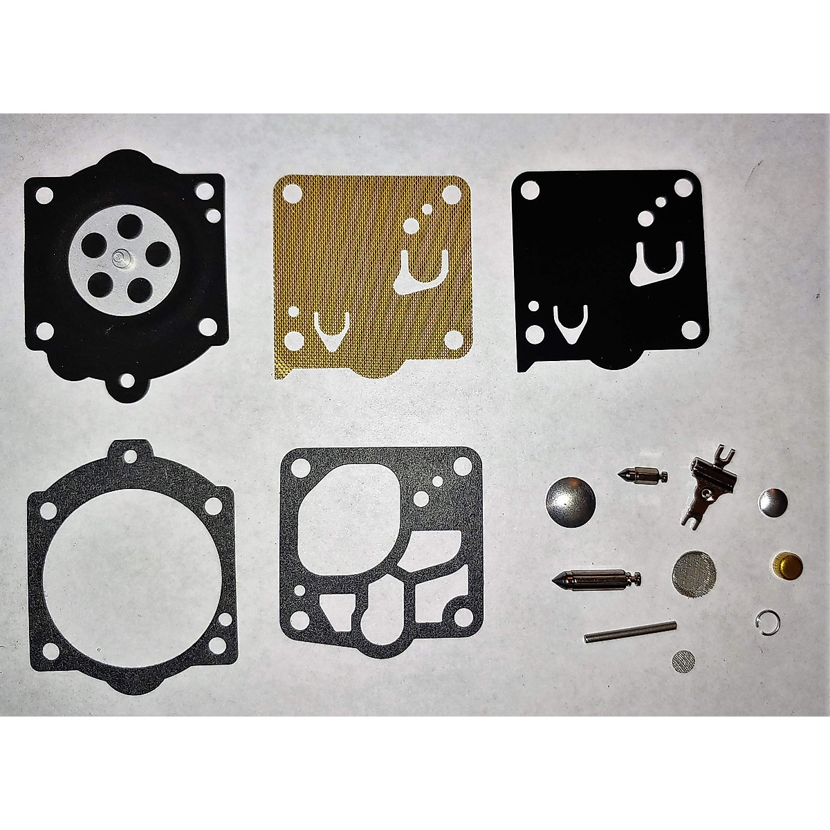 ProPart Carburetor Rebuild Kit Includes Gasket Diaphragm Replaces Walbro K15-WJ and Walbro K12-WJ Compatible with Husqvarna 3120XP 3120 272 268 61 and Stihl MS660 066 Walbro Engines Carb