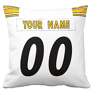 ANTKING Throw Pillow Custom Personalized Any Name and Number for Men Women Boy Gift