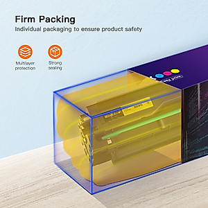 E-Z Ink (TM) Compatible Toner Cartridge Replacement for Samsung 504 504S CLT-K504S CLT-504S CLT-M504S CLT-C504S CLT-Y504S to Use with SL-C1860FW SL-C1810W CLP-415NW CLX-4195FW Printer Tray (4 Pack)