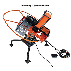 Do-All Outdoors Auto Adjustable Wobbler Kit For Fowl Play and Raven Clay Pigeon Skeet Thrower Traps , Black, Medium