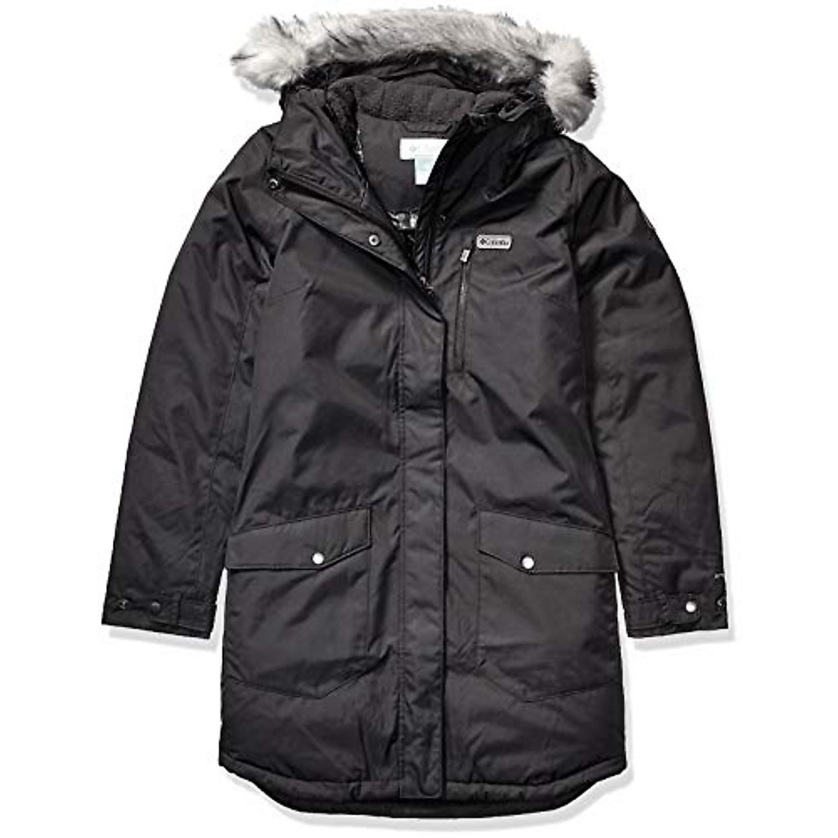 Columbia Women's Suttle Mountain Long Insulated Jacket, Black, X-Large