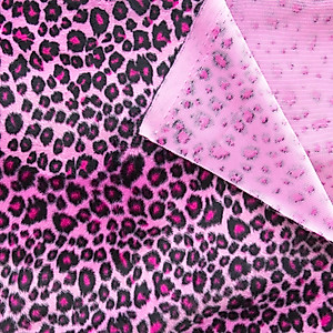 Velboa Wave Print Cheetah 60 Inch Fabric by The Yard (F.E.®)