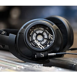 Sennheiser HD 820 Over-the-Ear Audiophile Reference Headphones - Ring Radiator Drivers (Black) (Renewed)