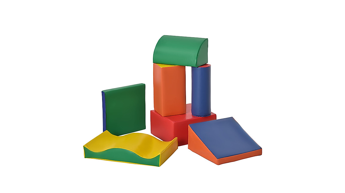 Soozier 7 Piece Foam Play Set for Kids Fun & Learning