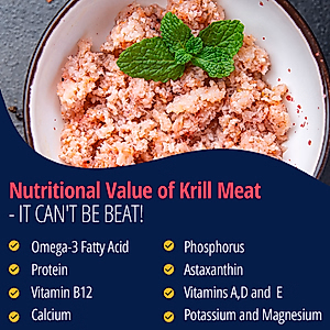 Krill Meat Aquamarine Canned Antarctic Seafood Krill Meat like Tiny Shrimp in a Can - Wild Caught Seafood - 3.7 oz (1)
