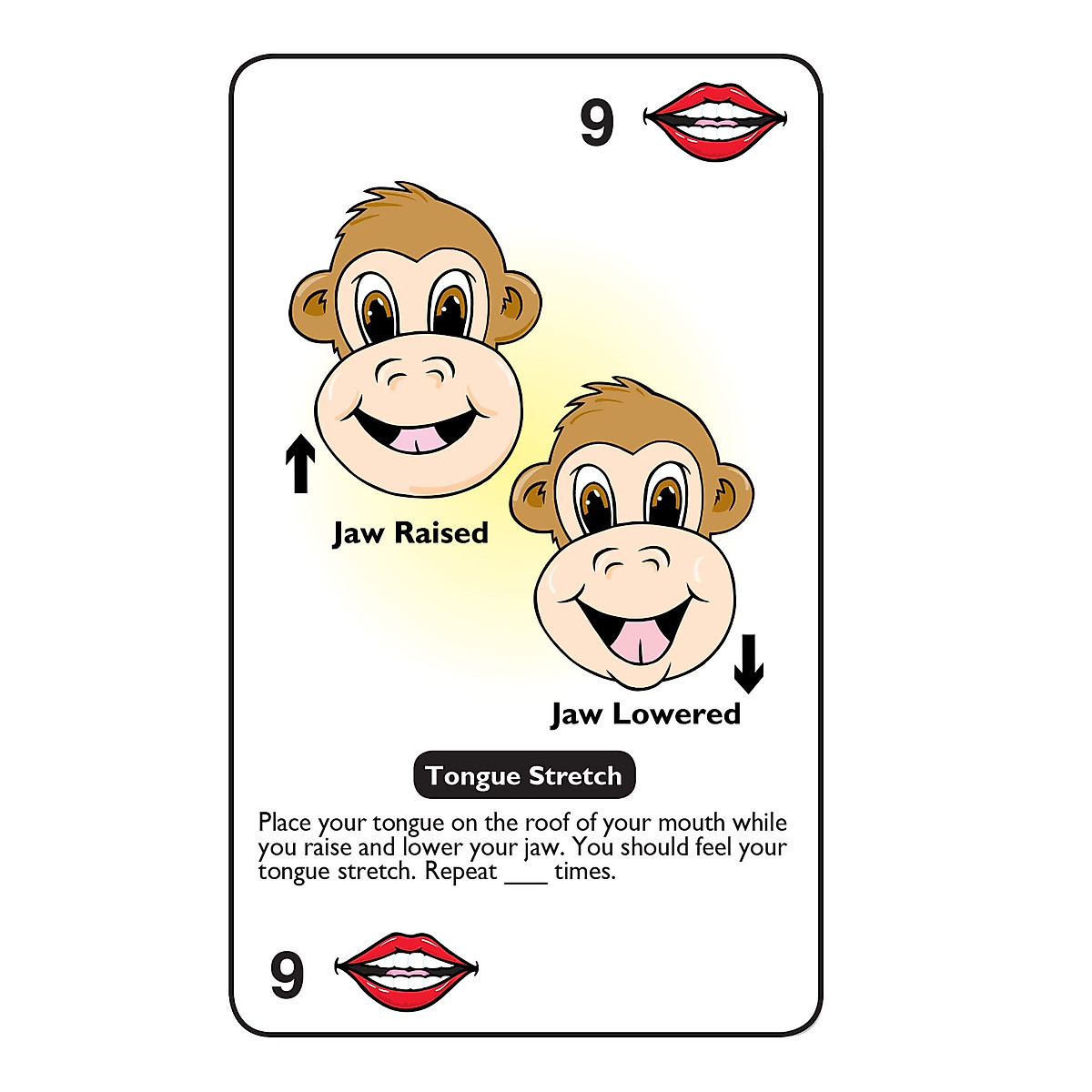 Super Duper Publications | Can Do Oral-Motor Fun Deck Flash Cards | Educational Learning Resource for Children